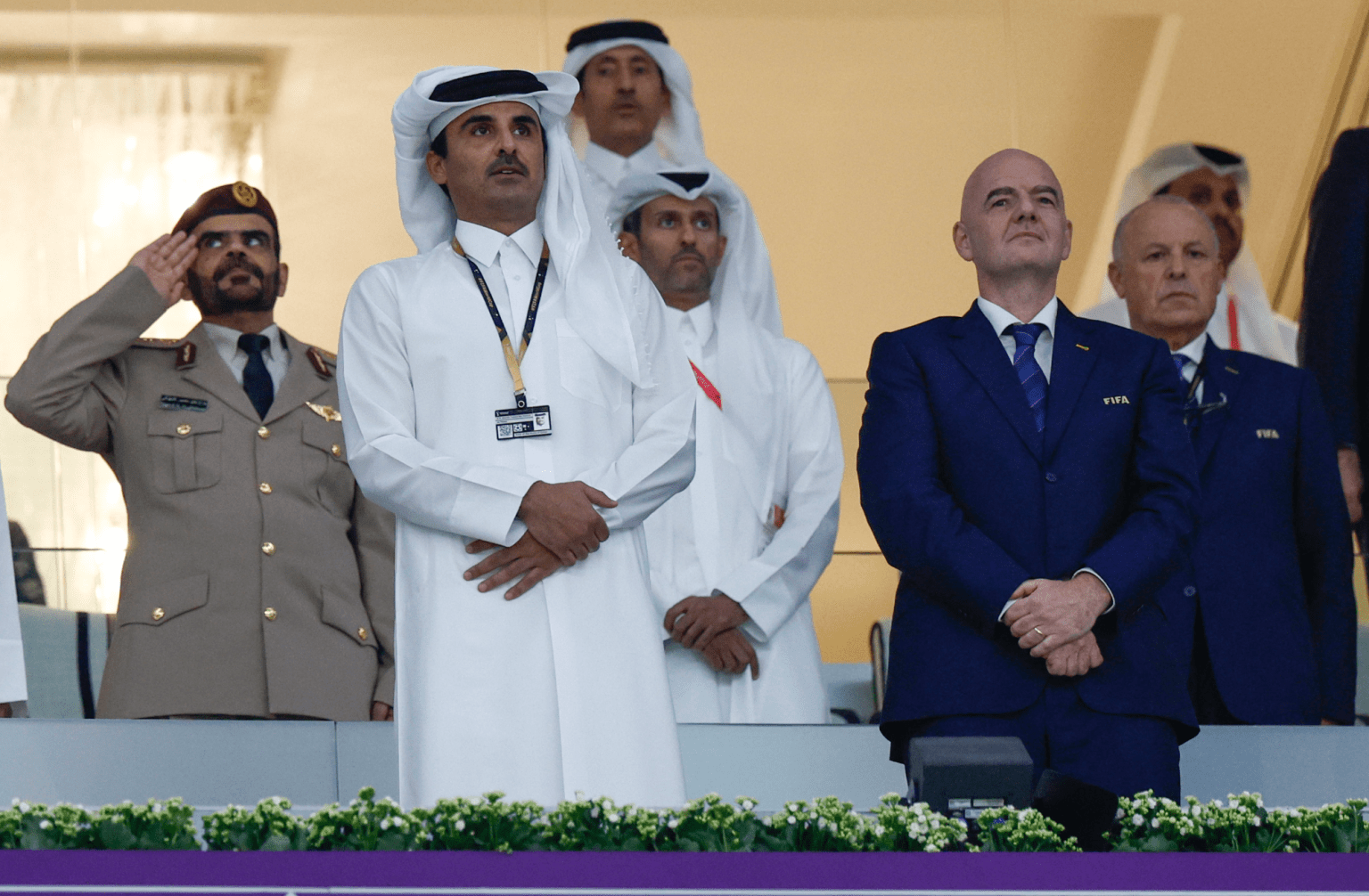 El emir de Catar no criticó a Petro en la inauguración del Mundial