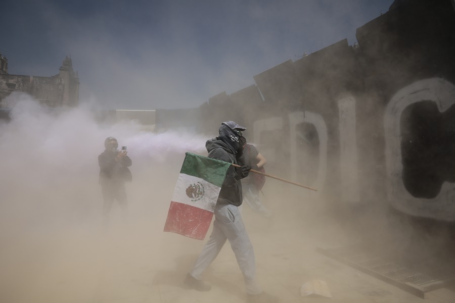 La foto no es de un francotirador en las protestas de la 'Generación Z ...